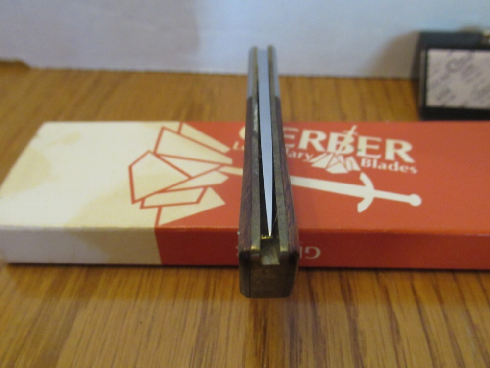 Gerber Wood Handle Silver Knight Model #250A