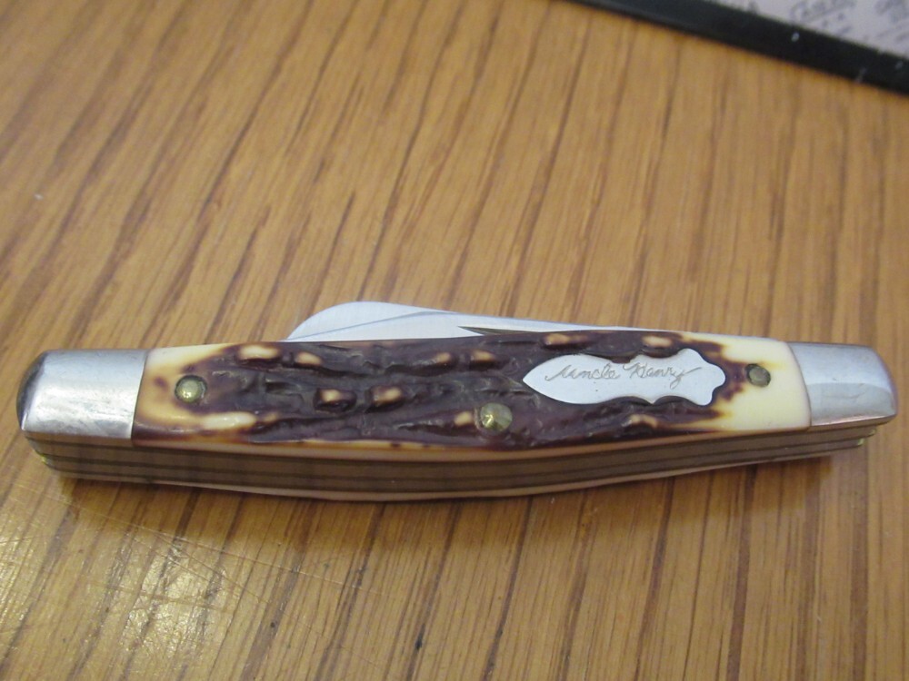 Schrade Uncle Henry Staglon Stockman Pattern # 834UH