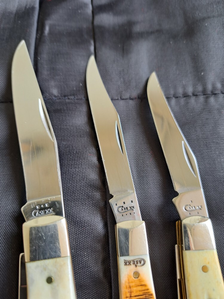Case XX Bonestag Knife Collection; Lot of 15 Knives