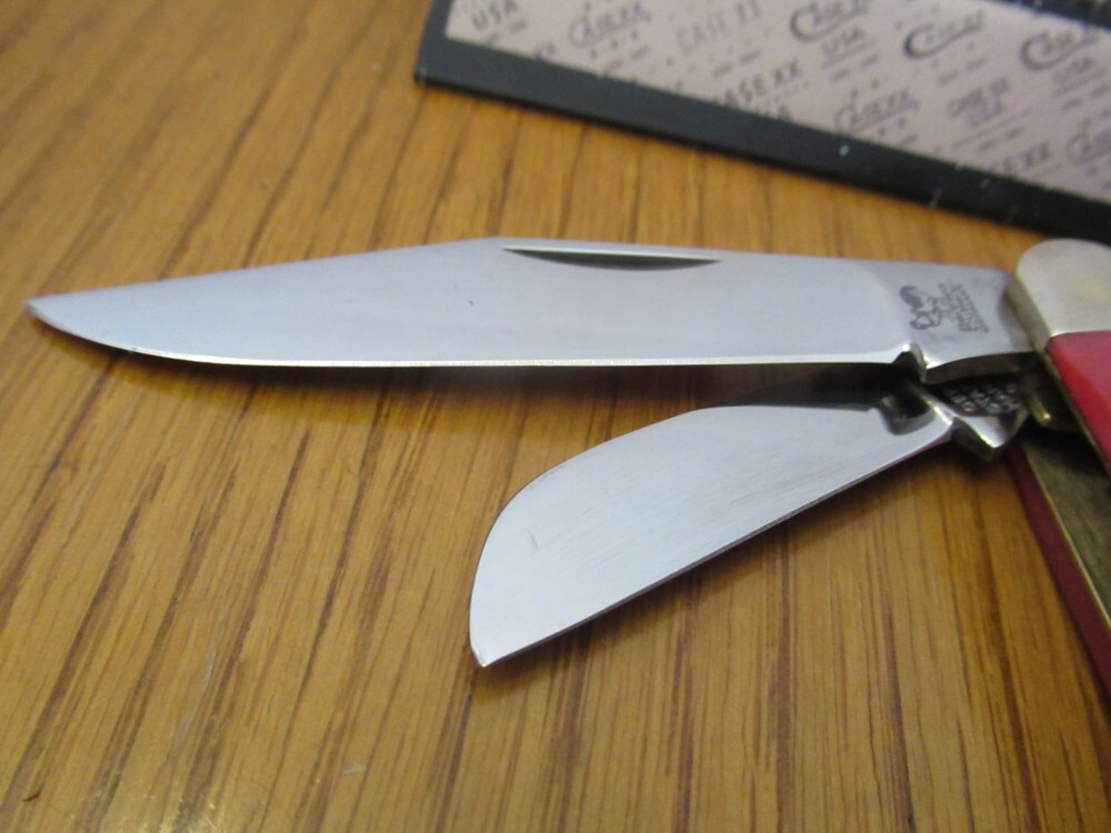 Hen Rooster Red Jigged bone Stockman Pattern # 313RPB