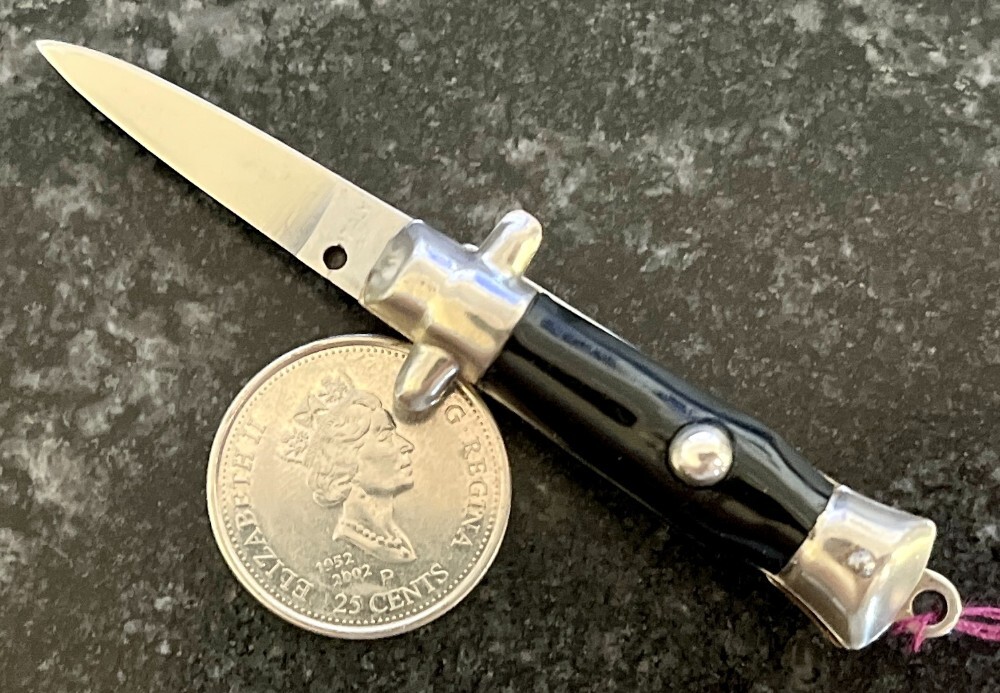 Rare Bambi Miniature Switchblade Keychain Knife, Made By Farfalli ...