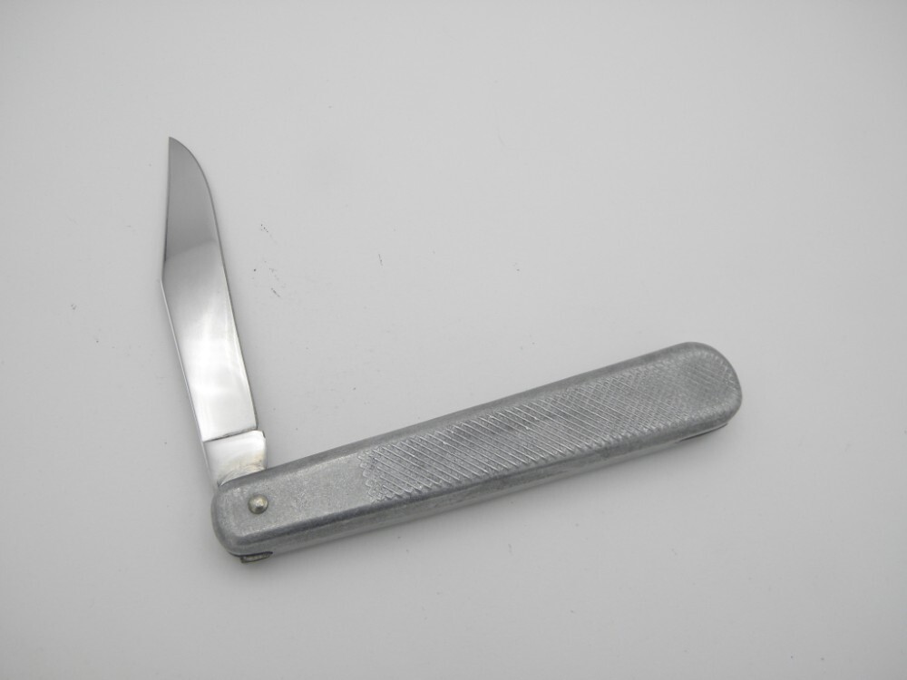 Queen Cutlery #45 Big Chief folding knife: 5” overall, cast aluminum ...