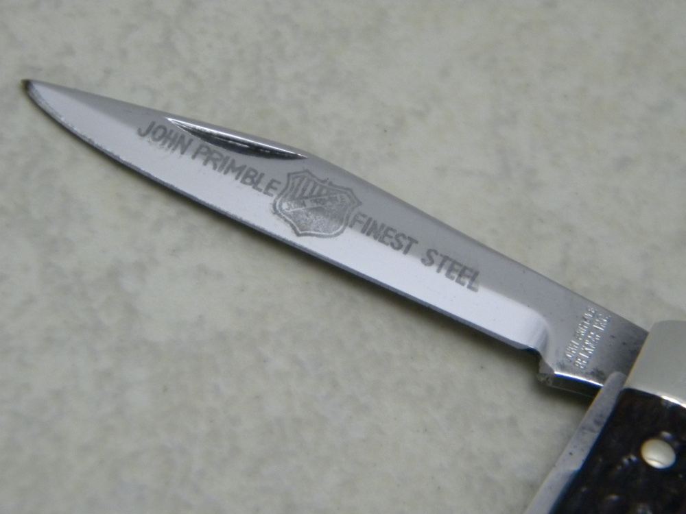 John Primble Belknap Inc. 4927 Delrin Dogleg Jack Knife - c.1968-1985