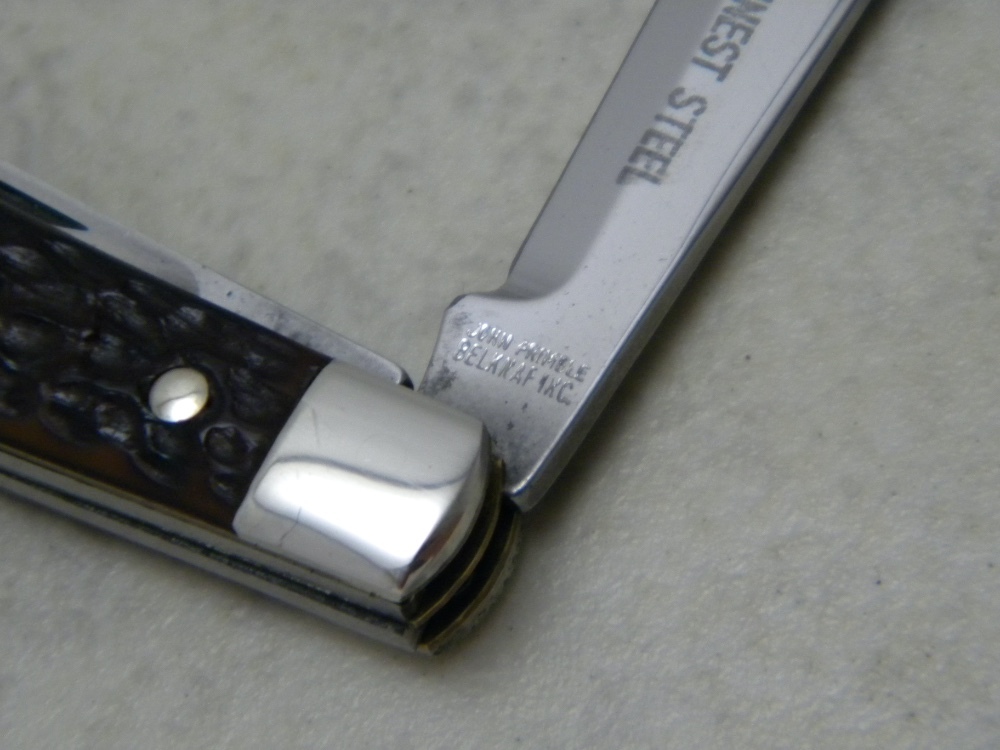 John Primble Belknap Inc. 4927 Delrin Dogleg Jack Knife - c.1968-1985