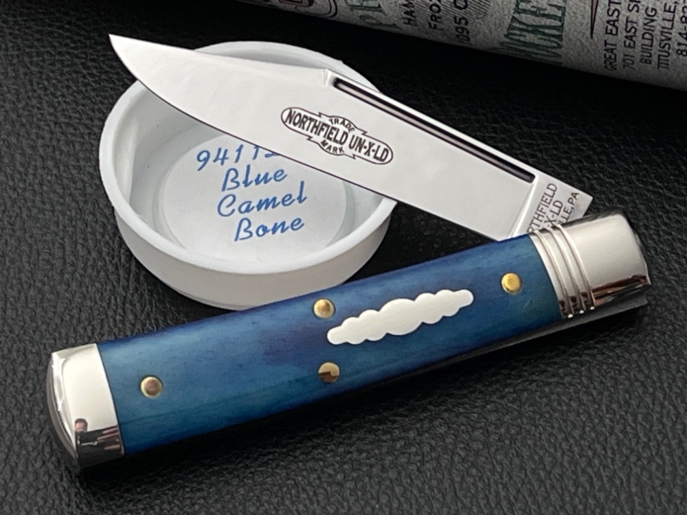 Great Eastern Cutlery GEC 94 Blue Camel Bone Liberty 941121NIT