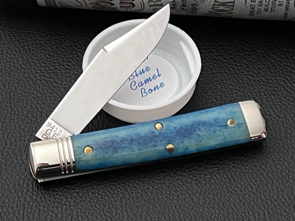 Great Eastern Cutlery GEC 94 Blue Camel Bone Liberty 941121NIT