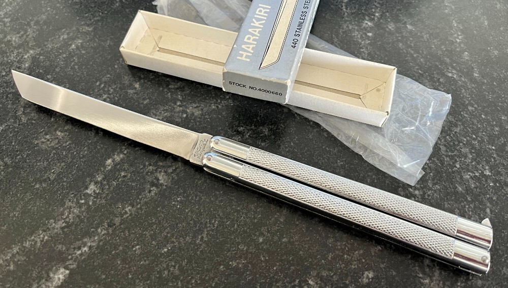 Vintage Valor Harakiri Balisong Butterfly Knife, Japan, Model 660 ...