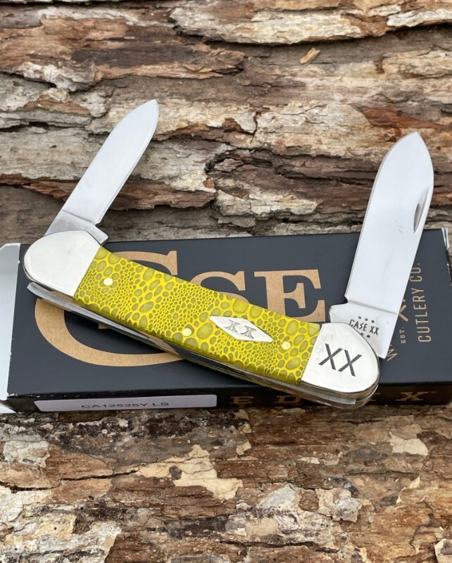 CASE XX ** SFO YELLOW LIZARD SKIN 2023 CANOE
