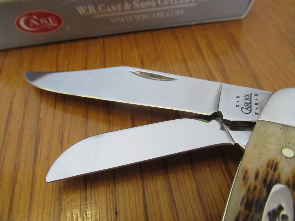 Case XX 2002 Autunm Bone Stockman Pattern # 6347 SS