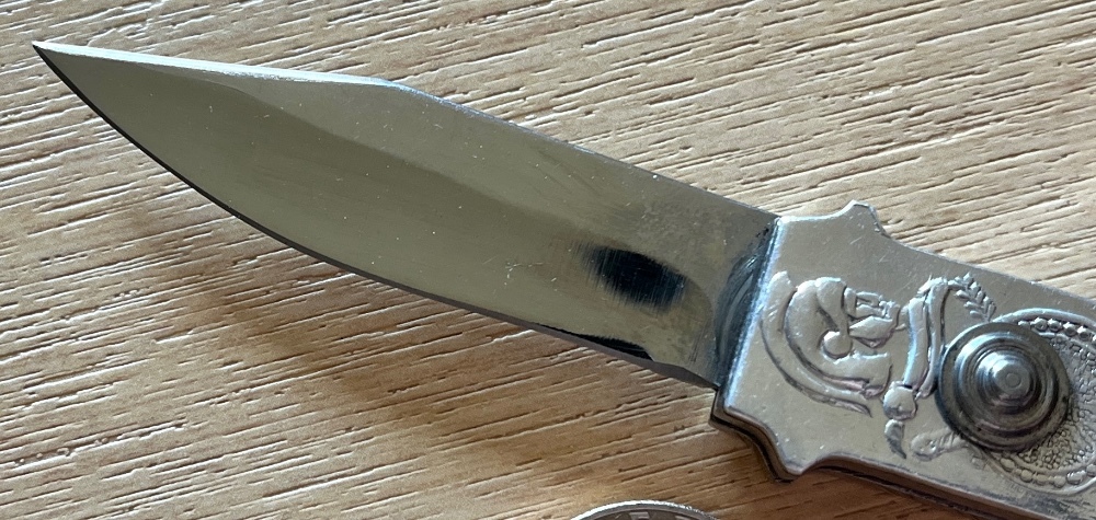 Miniature Russian Prison Knife (RPK) Switchblade, Used