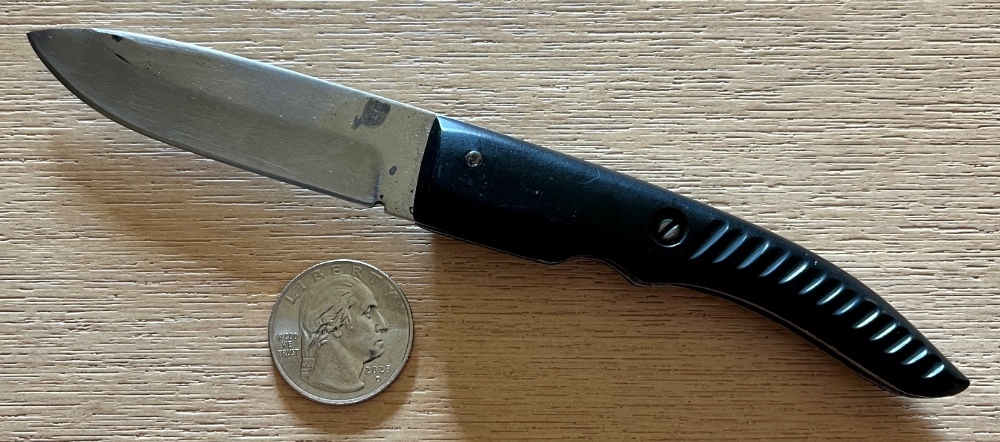 Scale Release Russian Prison Knife (RPK) Switchblade, Used