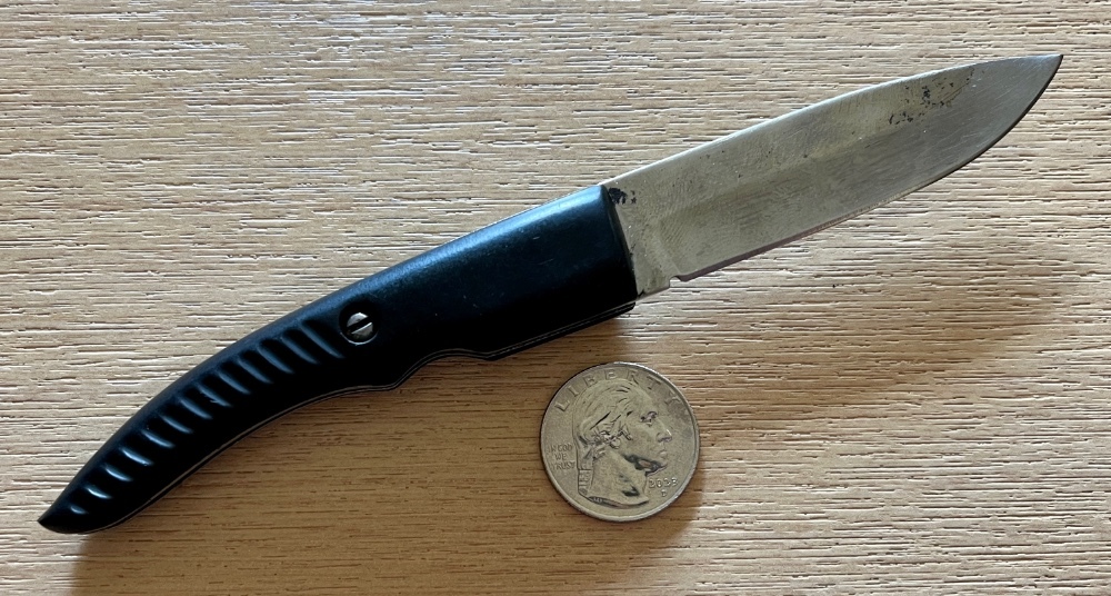 Scale Release Russian Prison Knife (RPK) Switchblade, Used