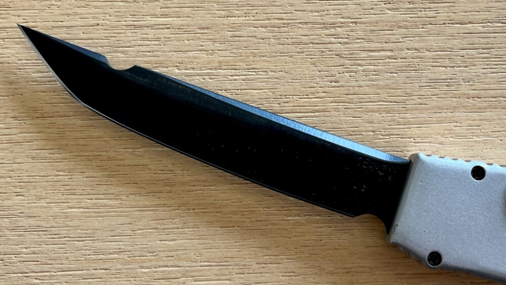 Microtech Halo 3 Clone Out The Front (OTF) Switchblade Knife, Gray ...