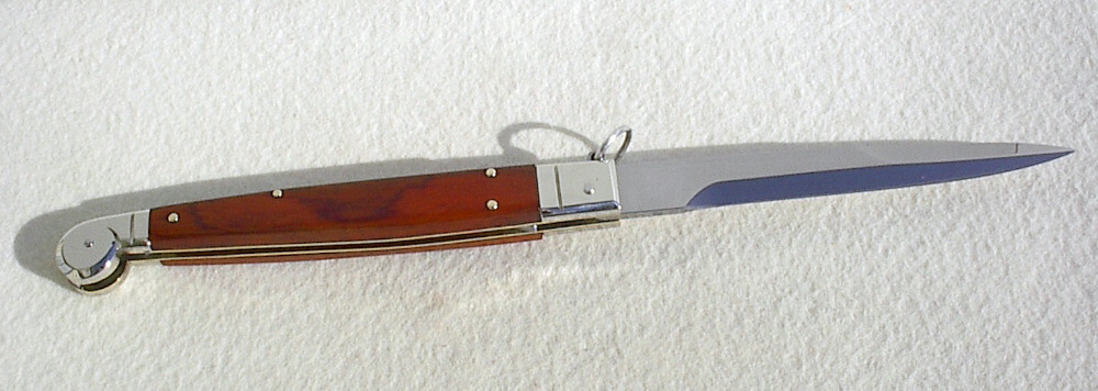 NEW AGA CAMPOLIN 12" ITALIAN SICILIANO SANTOS MAHOGANY WOOD 4 MLIMETER ...