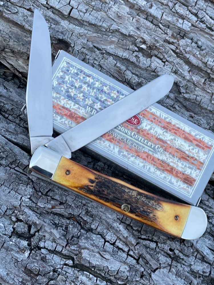 CASE XX ** 1989 CENTENNIAL STAG TRAPPER BEAUTIFUL STAG