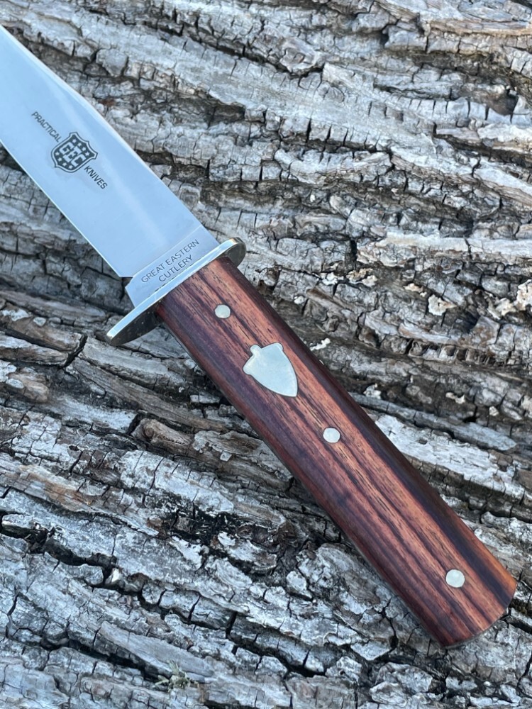 GEC ** H10121 KINGWOOD HUNTING KNIFE WITH SHEATH