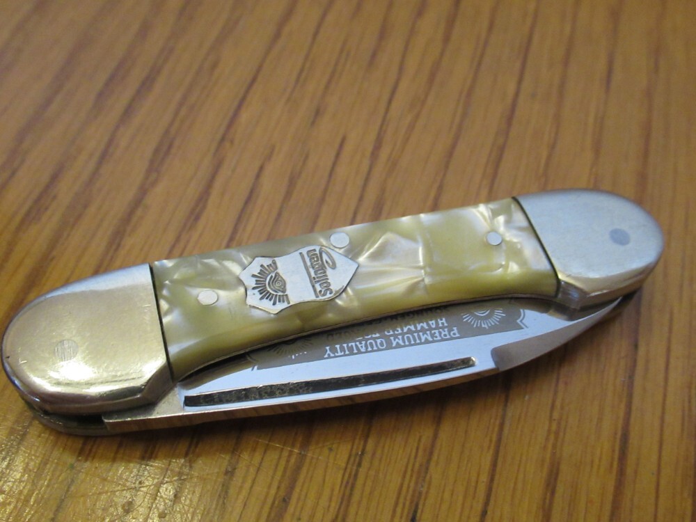 German Eye $ Eye Baby Canoe Pearlite Handles