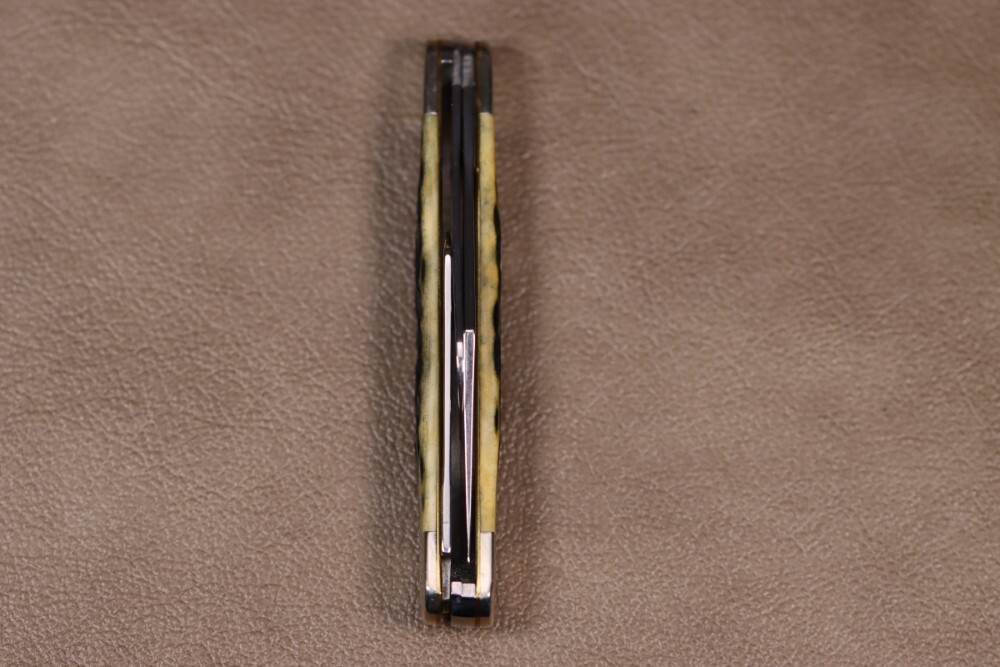 CASE XX 6347 SS BARN SHIELD OLIVE GREEN BONE STOCKMAN 2013