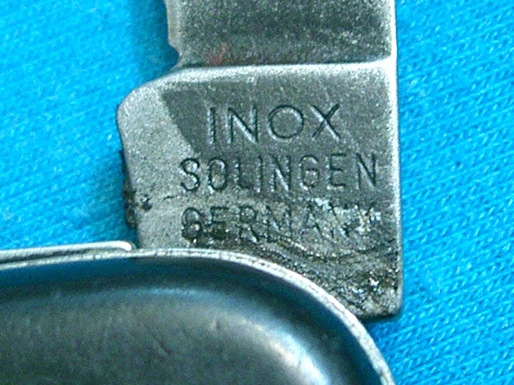 INOX SOLINGEN GERMANY SAK SWISS ARMY TOOL SCOUT CAMP SURVIVAL FOLDING ...