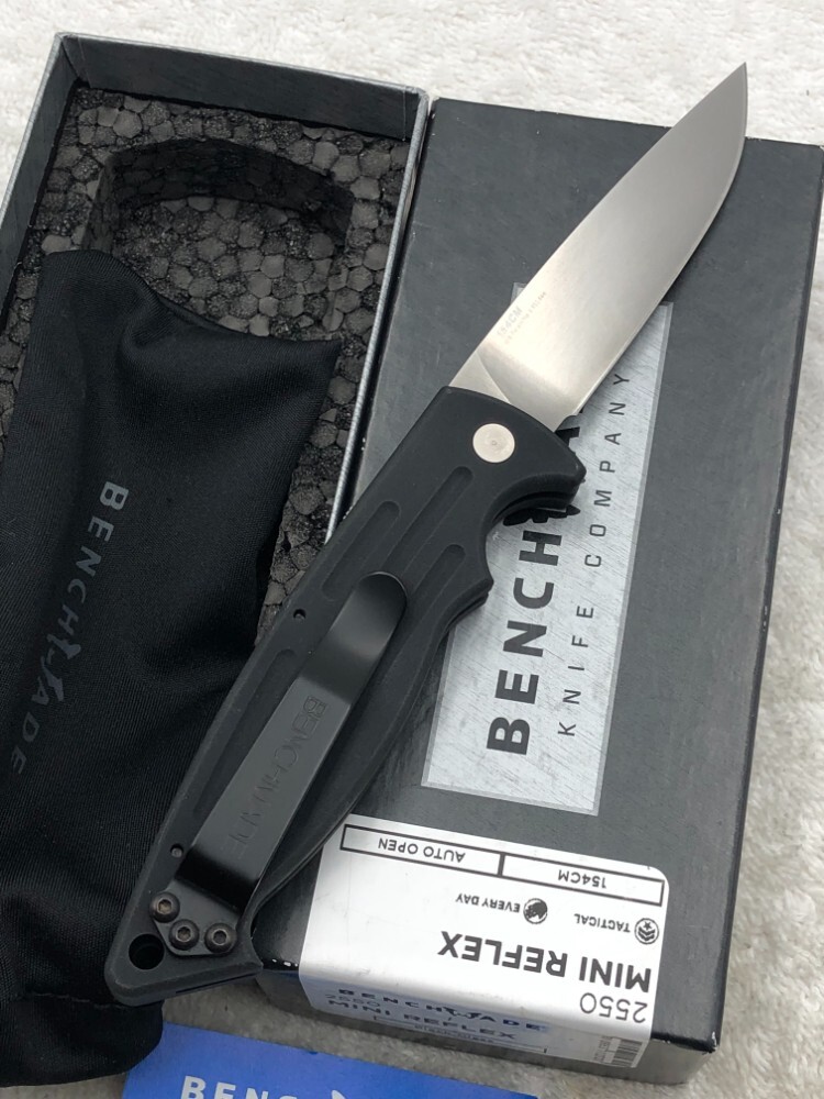 Benchmade 2550 Mini Reflex Push Button Automatic Knife New In Box Made ...