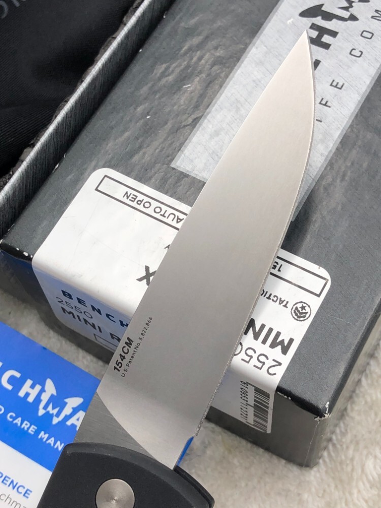 Benchmade 2550 Mini Reflex Push Button Automatic Knife New In Box Made ...