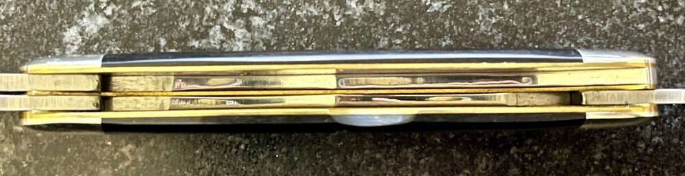 Great Eastern Cutlery Tidioute #981316 Texas Cattle Knife, Gabon Ebony ...