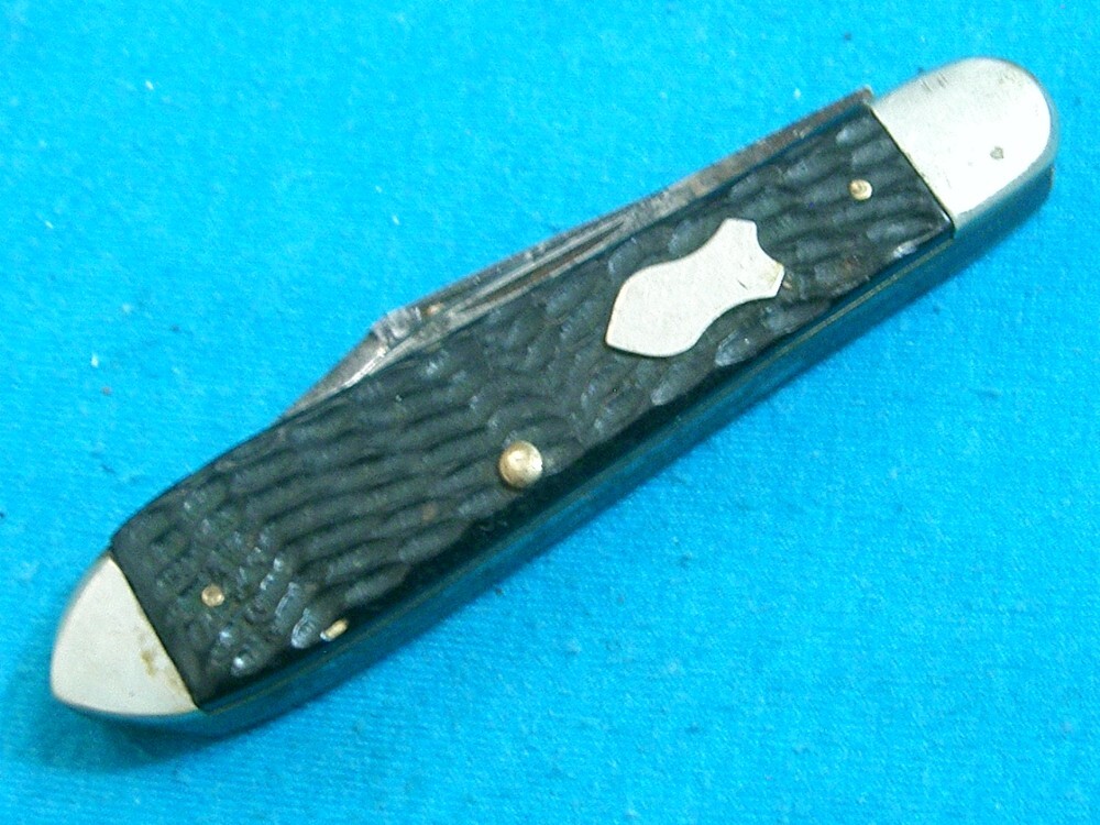 VINTAGE IROQUOIS UTICA NY SLEEVEBOARD FOLDING POCKET PEN JACK KNIFE ...
