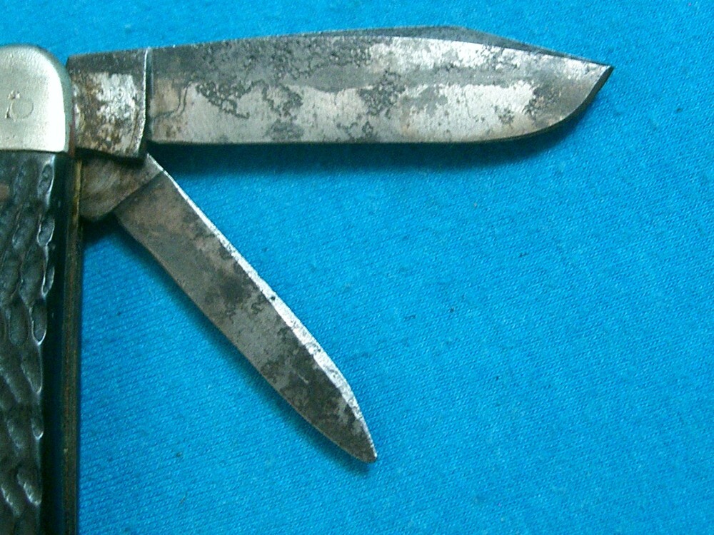 VINTAGE IROQUOIS UTICA NY SLEEVEBOARD FOLDING POCKET PEN JACK KNIFE ...