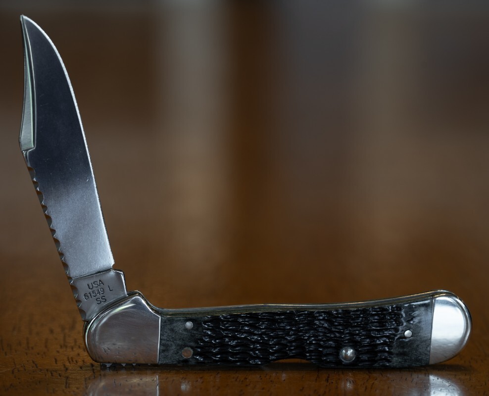 Case Copperlock Select Pitch Black Bone / 2001 / with Box and Case ...