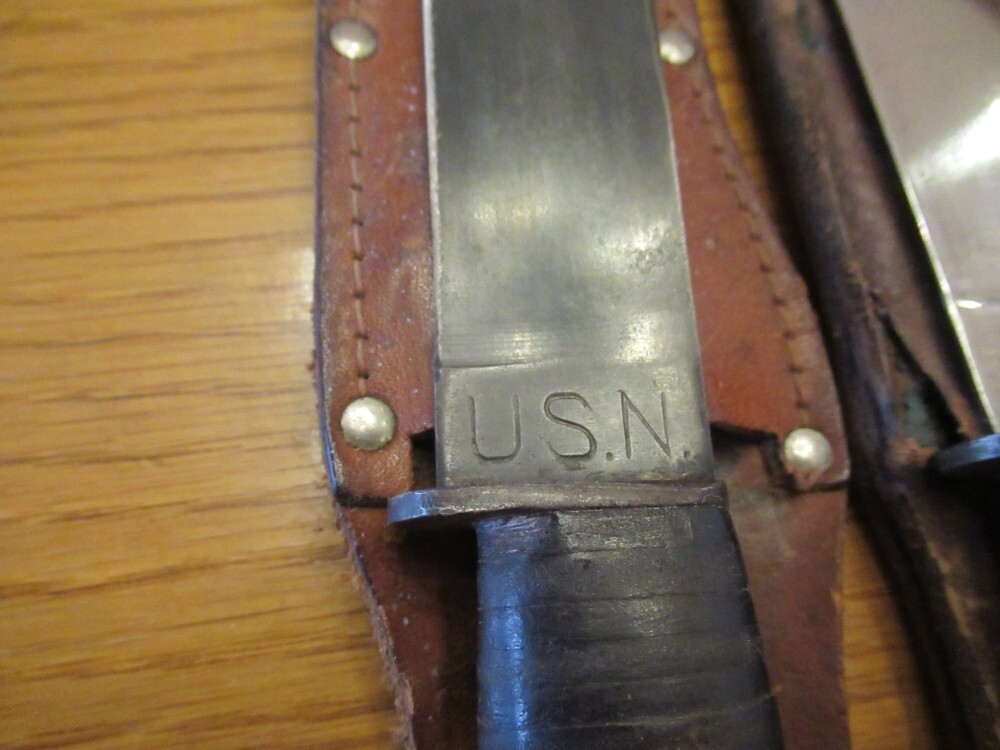 Three USN Fixed Blade Knives One Money for all 3