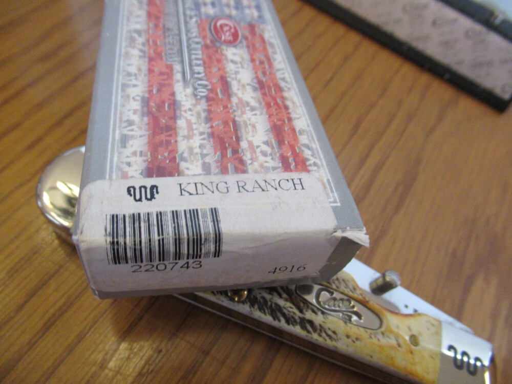 Case XX 2016 Bone Stag King Ranch Trapperlock Pattern #6.5154L SS