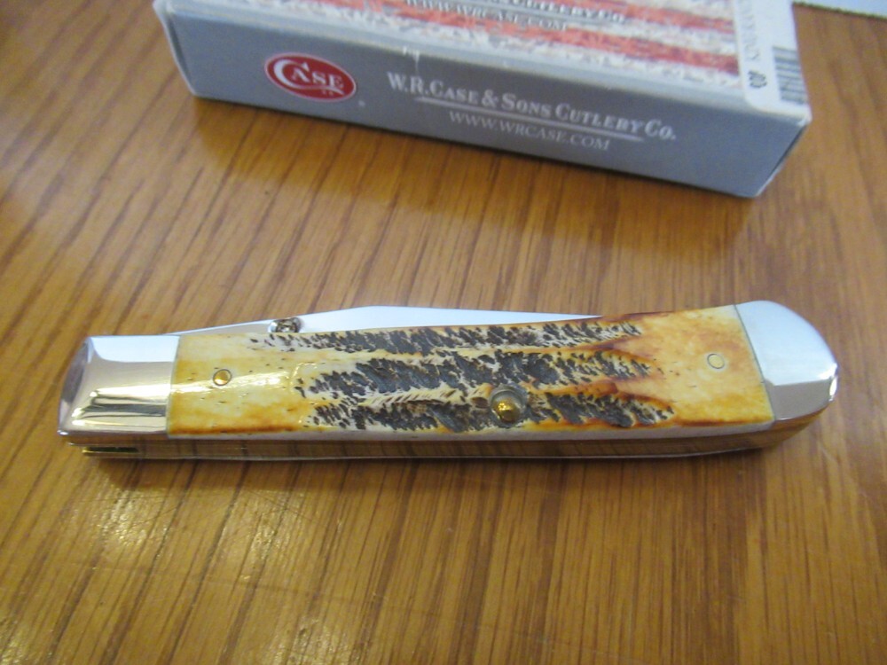 Case XX 2016 Bone Stag King Ranch Trapperlock Pattern #6.5154L SS