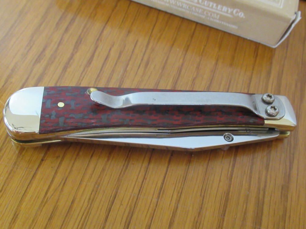 Case XX 2018 Red & Black G-!0 Handle Kickstart Pattern # 10154AC CV