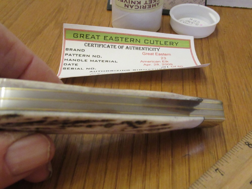 Great Eastern 2009 ELK Pioneer Trapper Pattern # 235108