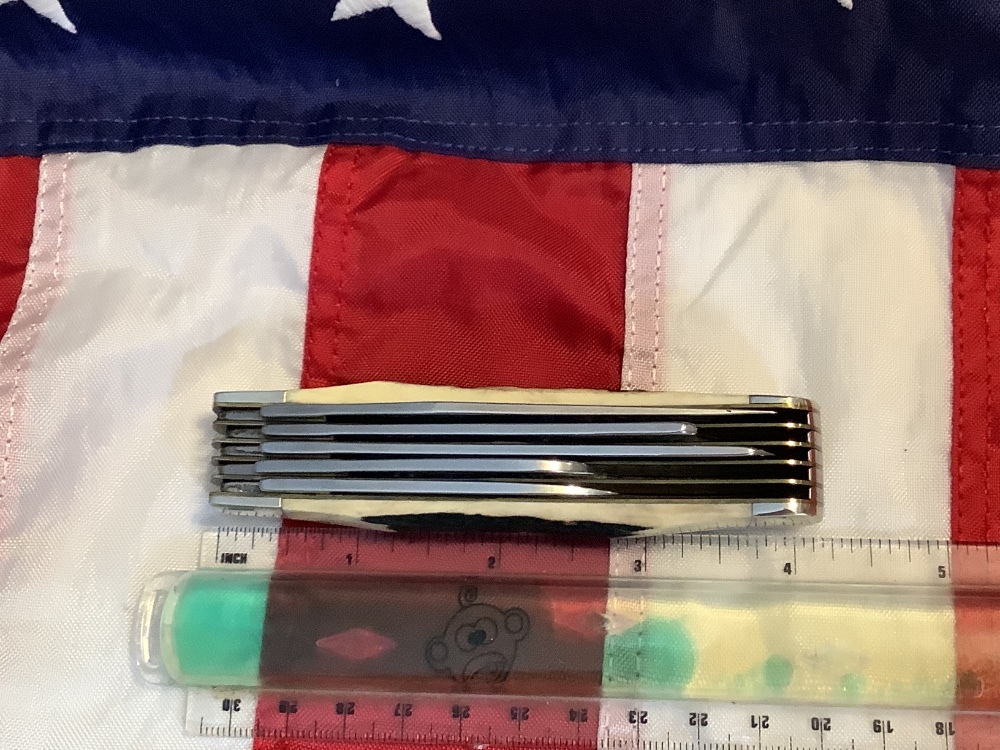 Case xx 1997, 3 dot, "The Beast" Trapper Knife (MDL# 5554 SS) w/ Great ...