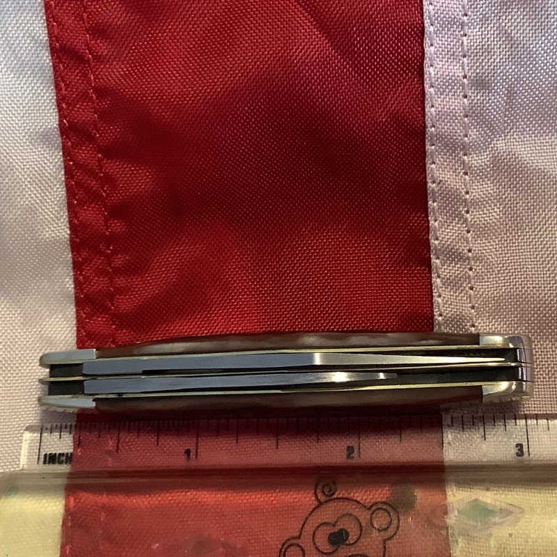 1977 Case xx Small Coke Bottle Knife w/ Nice Derlin handles Mdl#6225 1/ ...