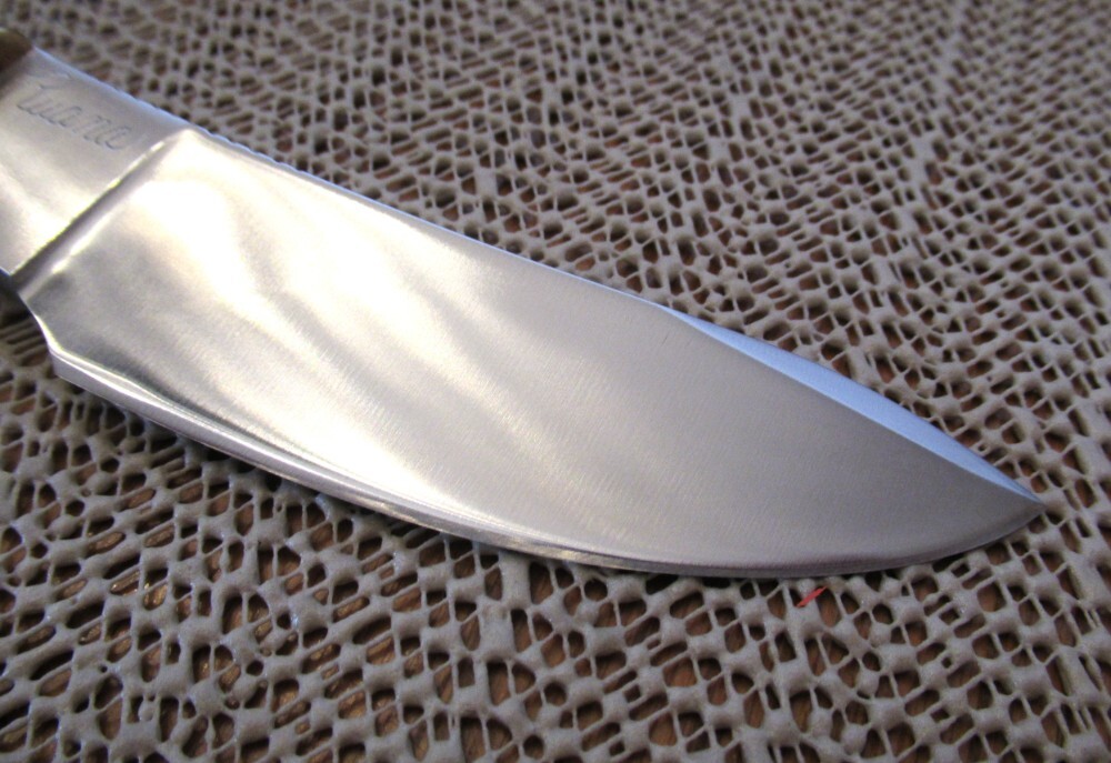 Ruana Custom Brass Knives Elk & Iron Wood Model CB AB4