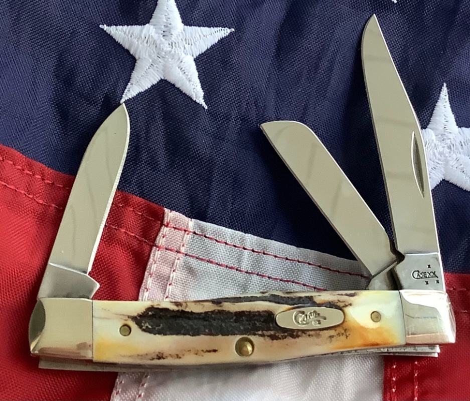 Case xx 2007 GunStock Stockman Knife Mdl# 53032 SS With Sweet Stag ...
