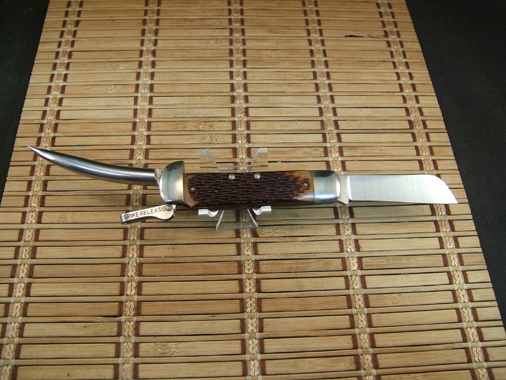 SCHRADE 735 BOSON'S MATE MARINERS SPIKE SALORS RIGGERS U.S.A. MADE ...