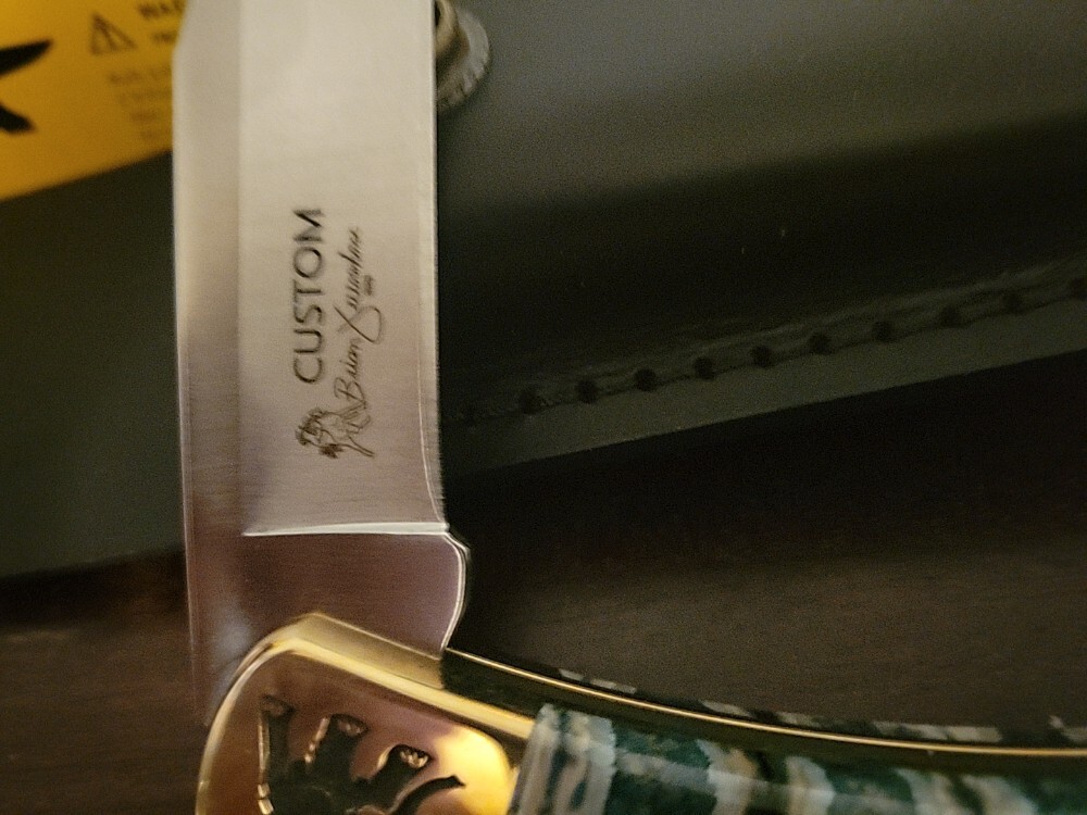 Buck 110 mammoth tooth * yellowhorse custom
