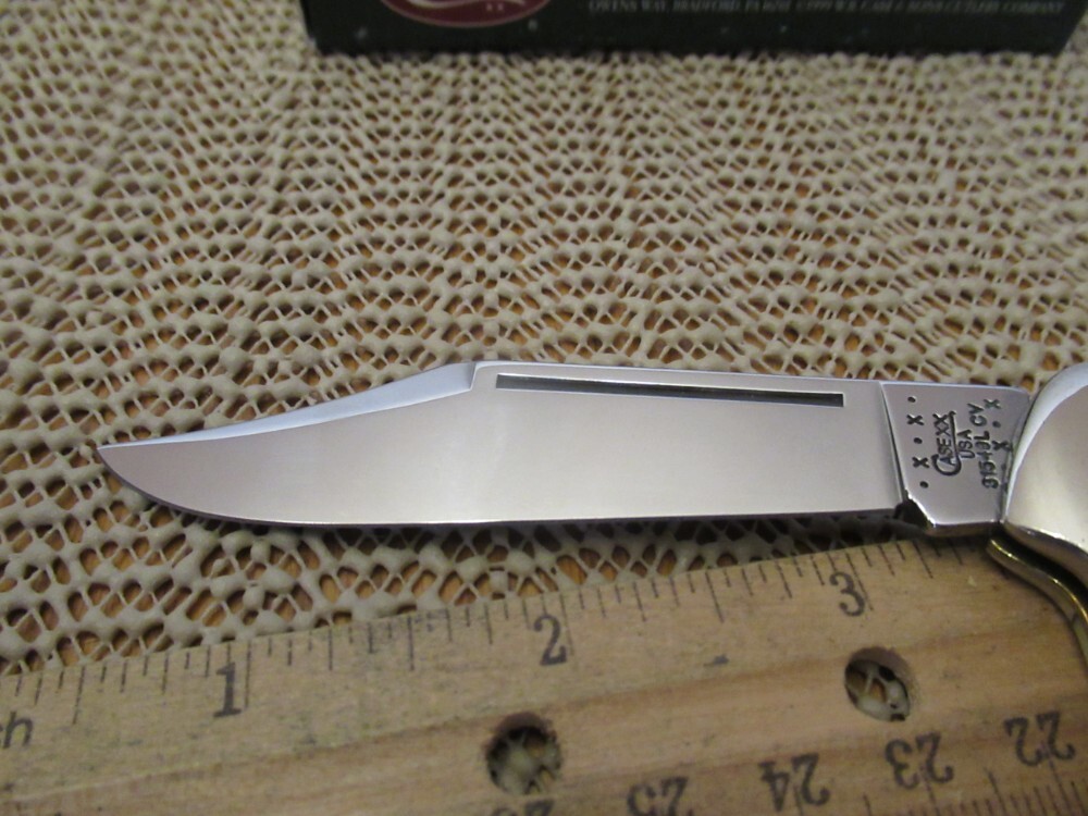 Case XX 2000 Yellow Delrin Copperlock Pattern 31549L CV