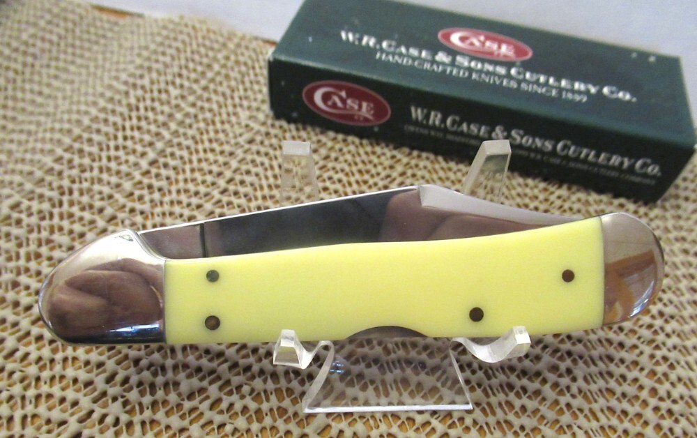 Case XX 2000 Yellow Delrin Copperlock Pattern 31549L CV