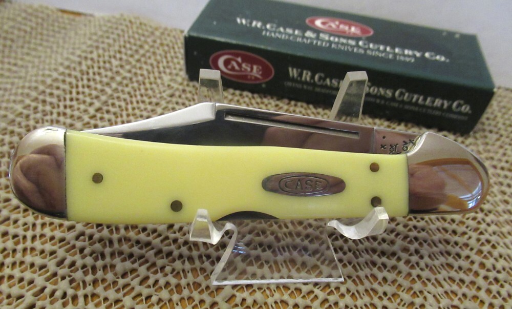 Case XX 2000 Yellow Delrin Copperlock Pattern 31549L CV