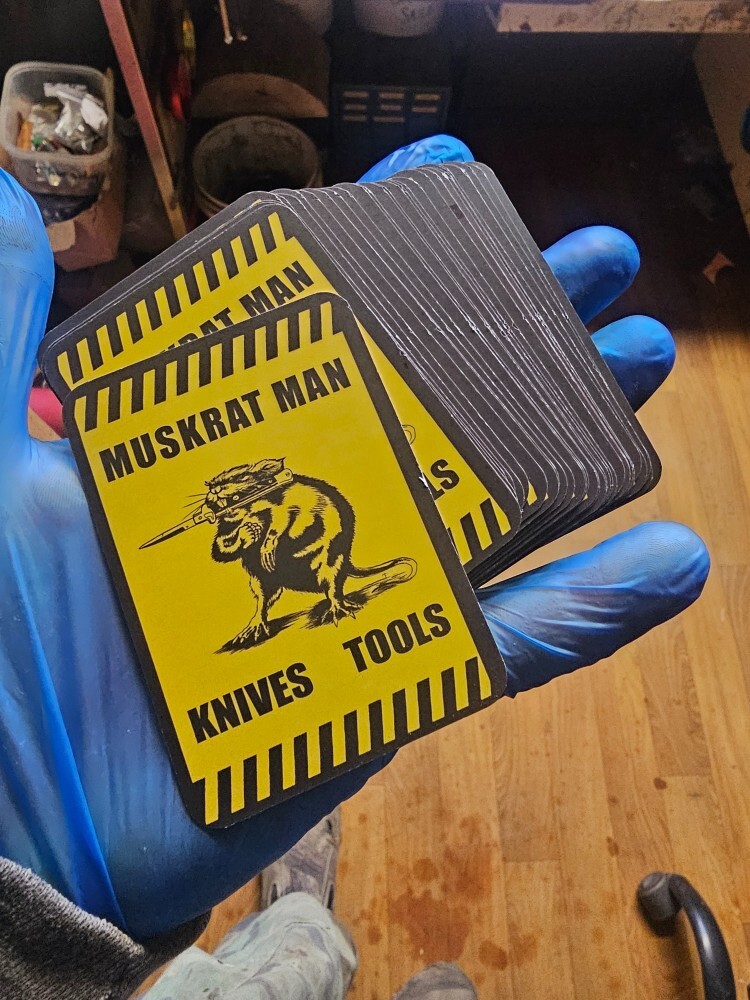 MMK&T 1918 trench knife trading card #1