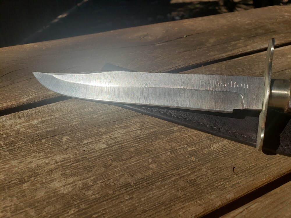 Ray Haselton Custom Bowie Knife