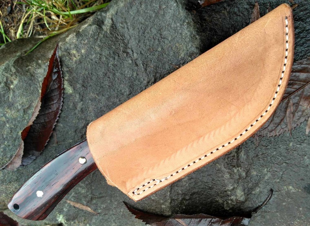 Custom Serrated Guthook Made By Nemo Knives