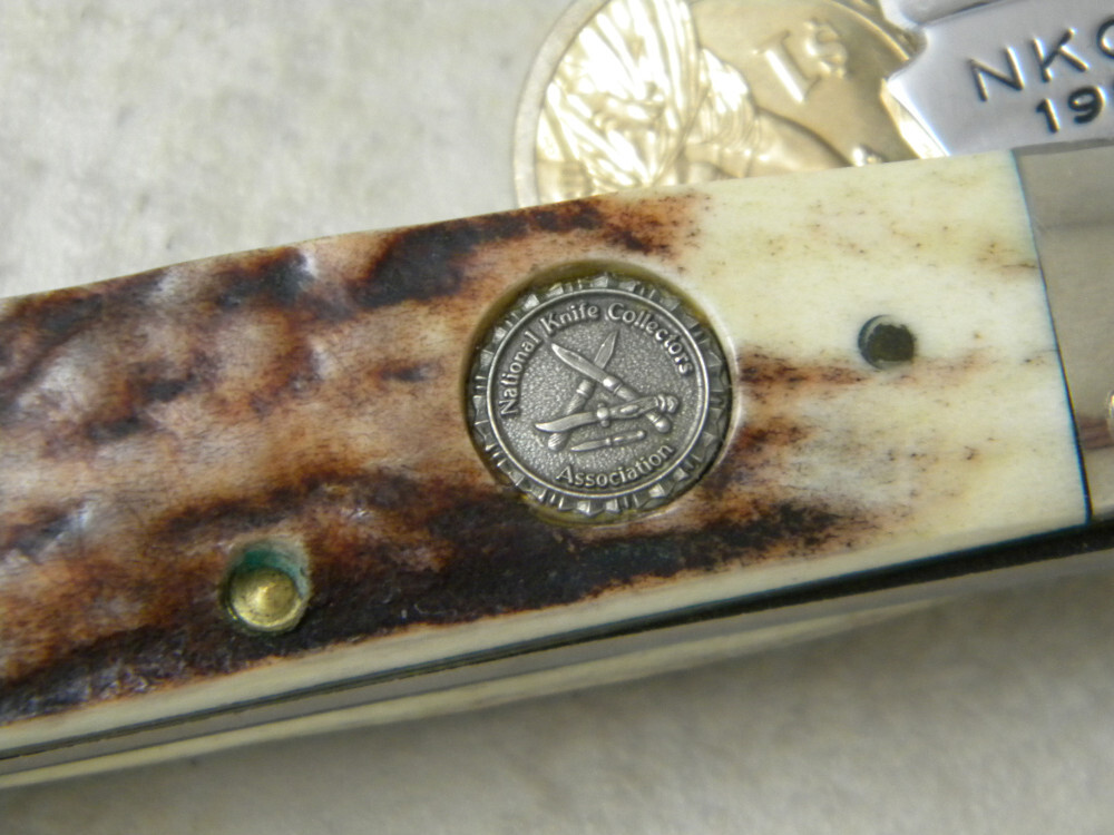 Queen Stag Big Cigar Knife 1981 NKC Club Knife