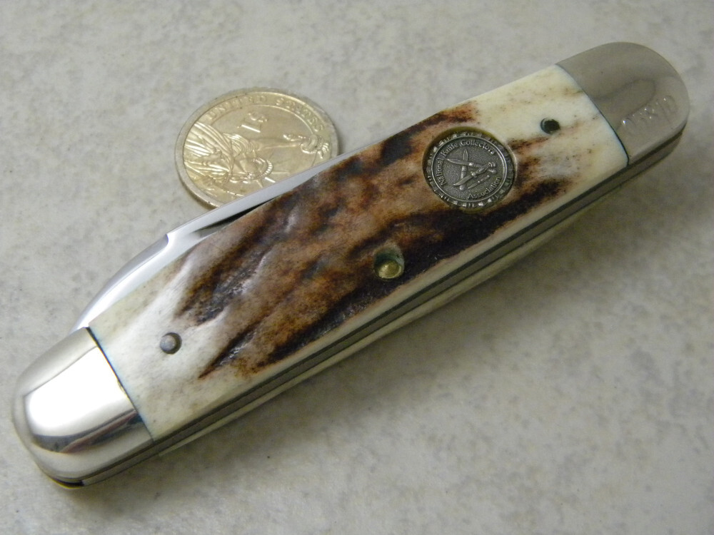 Queen Stag Big Cigar Knife 1981 NKC Club Knife