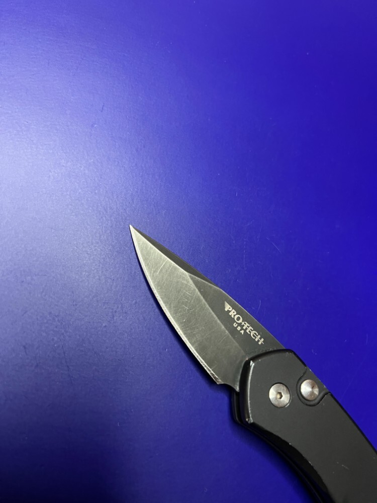 Pro-Tech Sprint PR5 Black Automatic Knife (1.95" Blade)