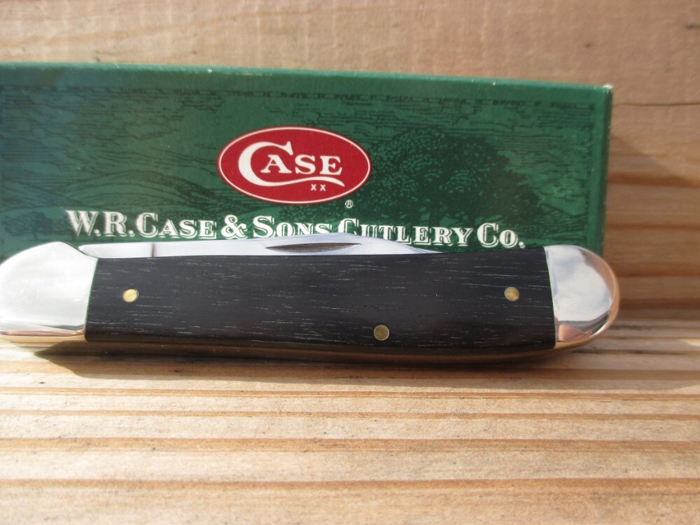 Case XX Copperhead Model 7249 Smooth Hardwood Handles NIB